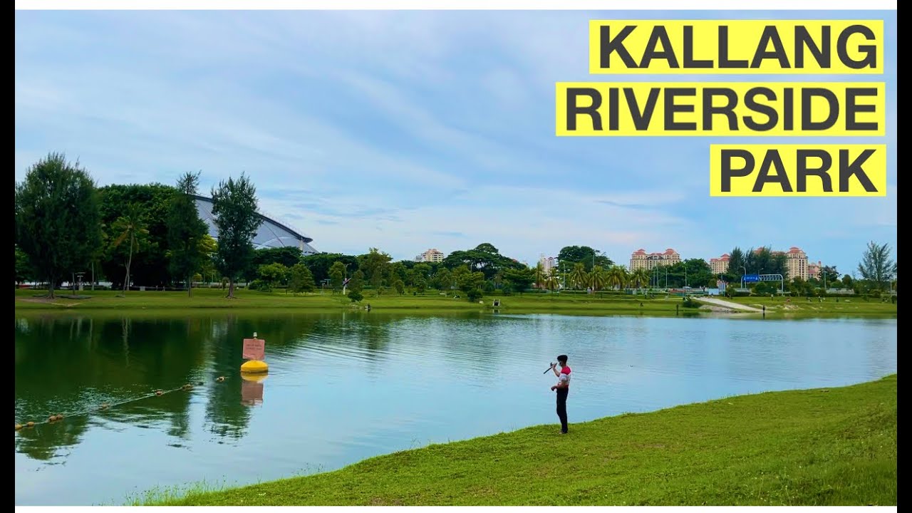 Relaxing walk to Kallang Riverside Park - YouTube