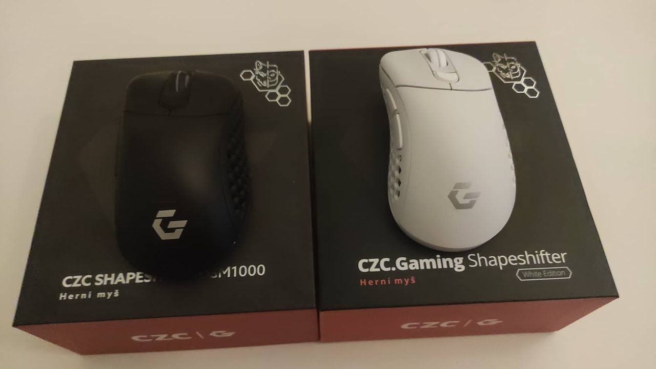Herní myš CZC Shapeshifter #Testujeme 3 - YouTube
