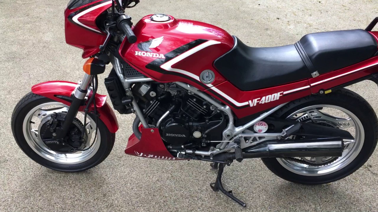 VF400F 1985 - YouTube