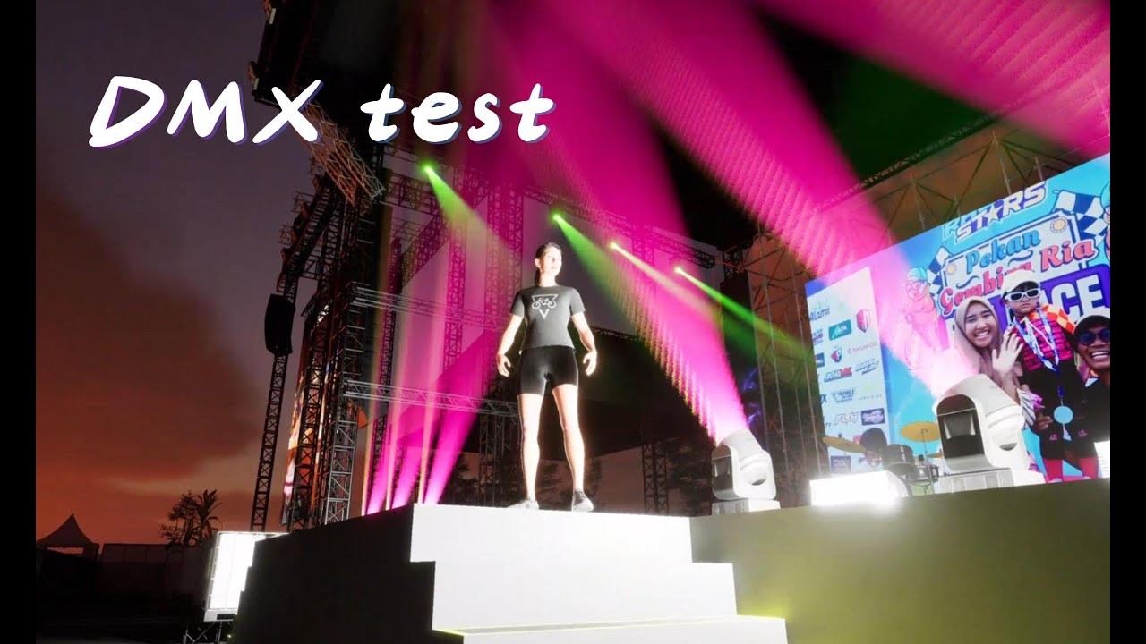 DMX TEST - YouTube
