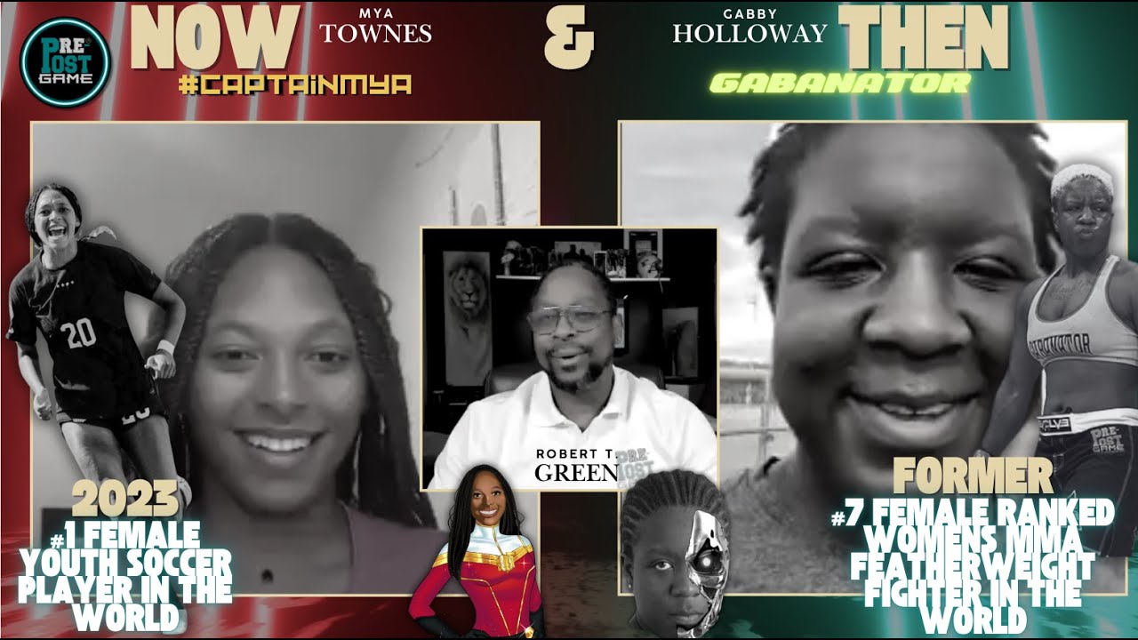 This is how #Legends are made #CaptainMya Mya Townes & #Gabanator Gabby ...