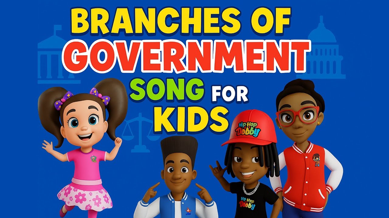 Branches of Government | Kids Songs | @HipHopBooblyShow - YouTube