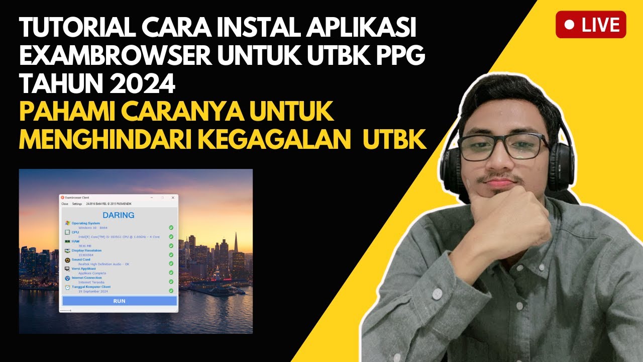 CARA INSTAL APLIKASI EXAMBROWSER UNTUK UTBK PPG - YouTube