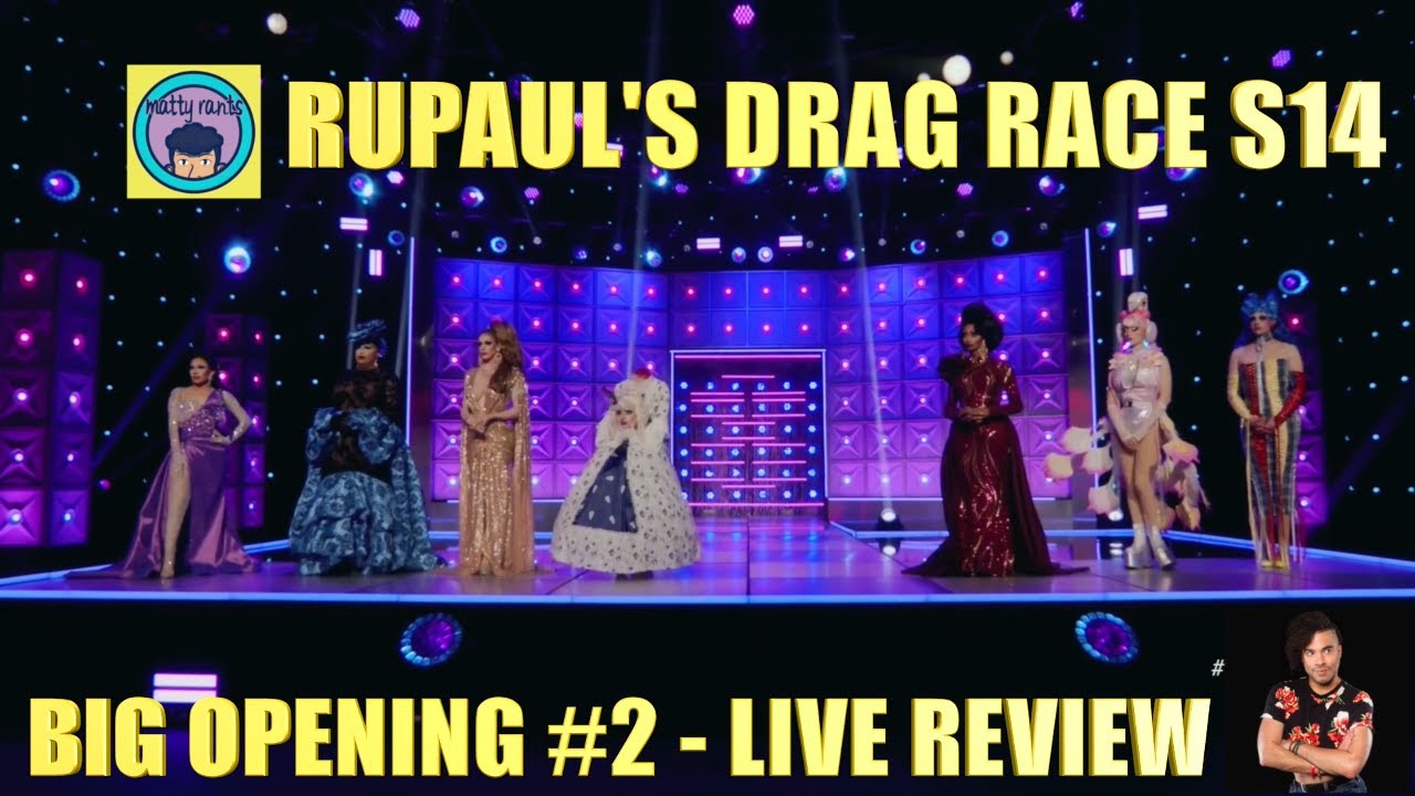 RuPaul’s Drag Race Season 14 - Ep.2 Review (Live) - YouTube