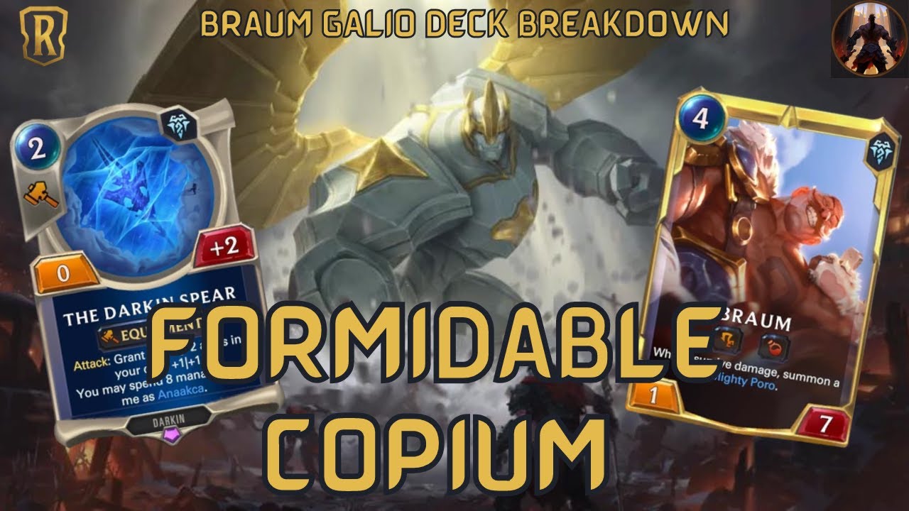 Is Braum Galio An Actual Viable Formidable Deck? Lets Find Out ...