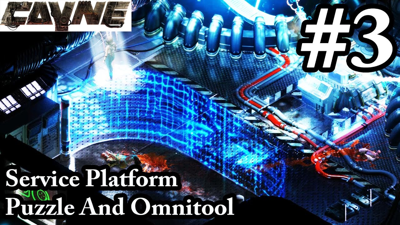 CAYNE Walkthrough Part 3 - Service Platform Puzzle And Omnitool - YouTube