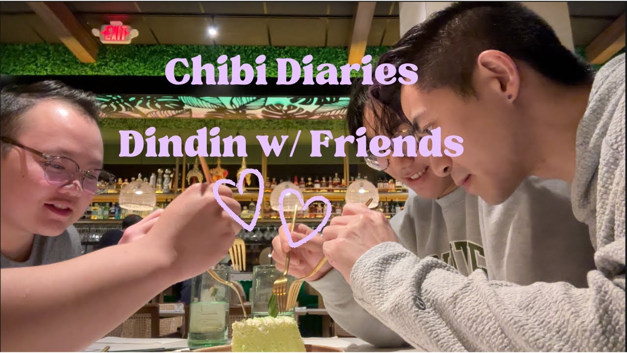 Chibi Diaries | Trying New Restaurant | Food with Friends - YouTube