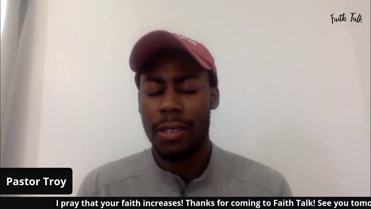 Faith Talk w/ Pastor Troy - YouTube