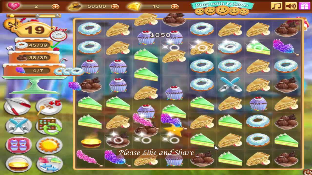 Dessert Dream Level 96 - Walkthrough - 3 Stars - No Booster - YouTube