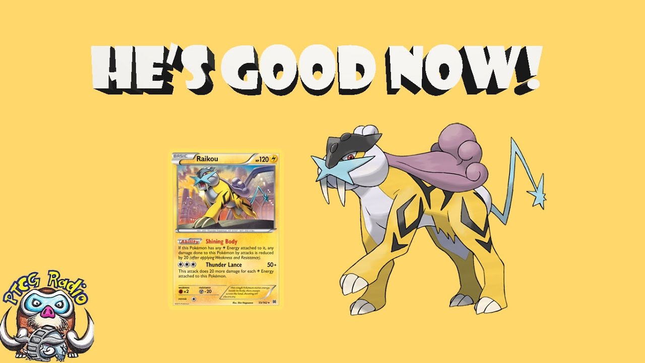 Raikou - Legendary Beast might now be awesome! (Pokémon TCG) - YouTube