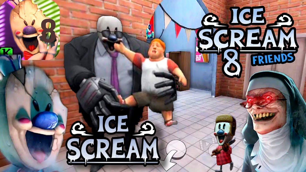 Ice Scream 8 Atmosphere Gameplay | Ice Scream 1 - YouTube