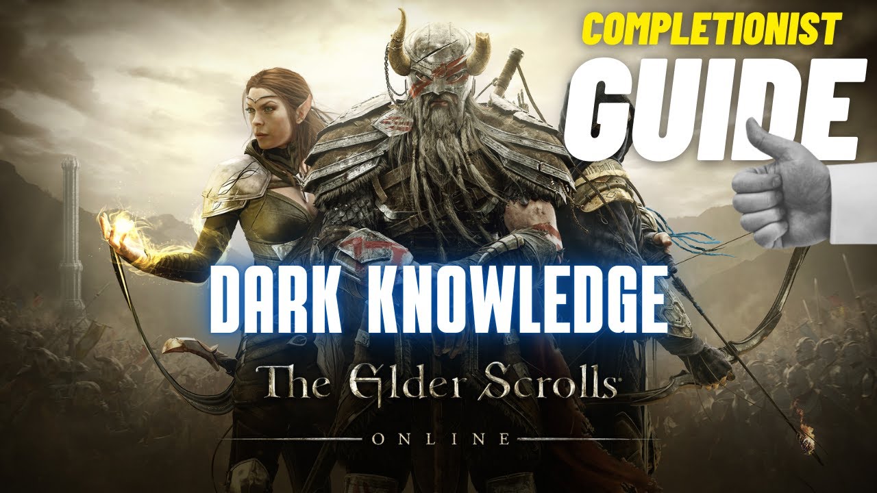 Dark Knowledge The Elder Scrolls Online - YouTube