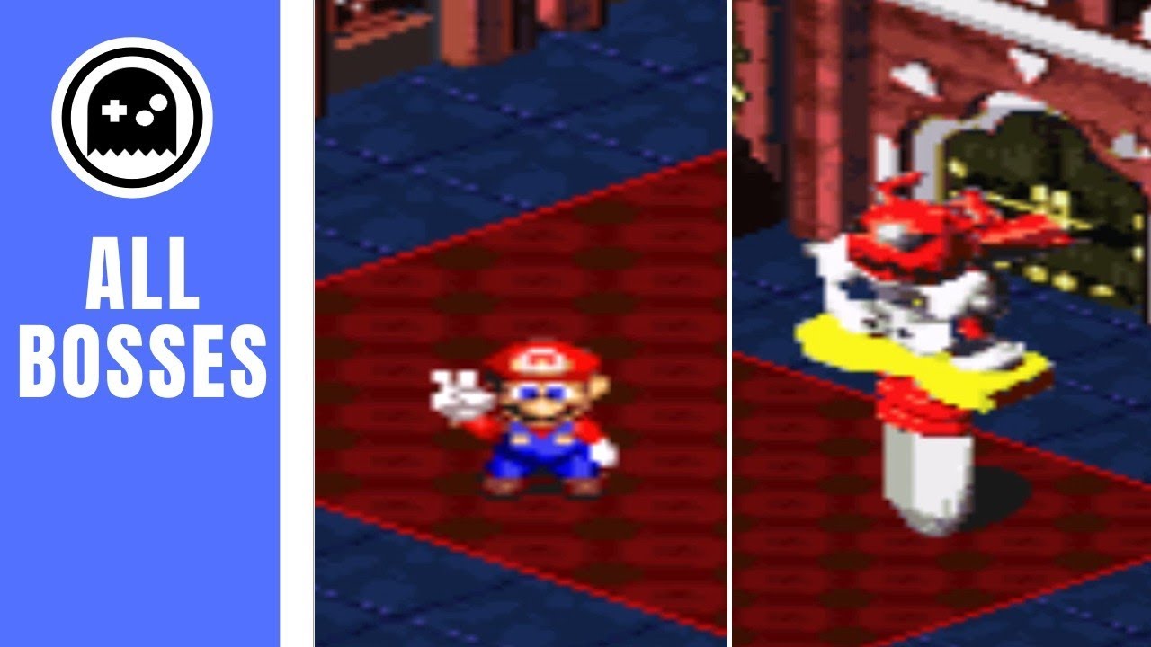 Super Mario RPG Legend of the Seven Stars (SNES) - All Bosses - YouTube