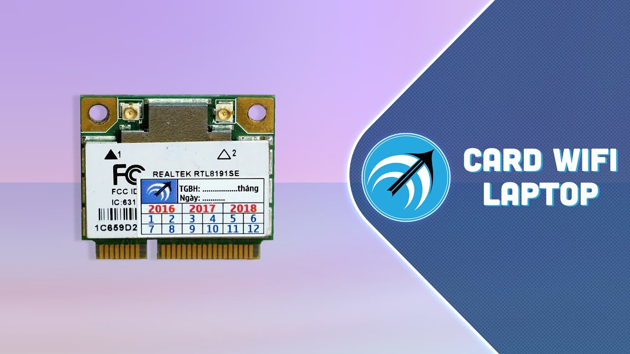 Cận cảnh card wifi laptop – Hướng dẫn thay card wifi laptop ...