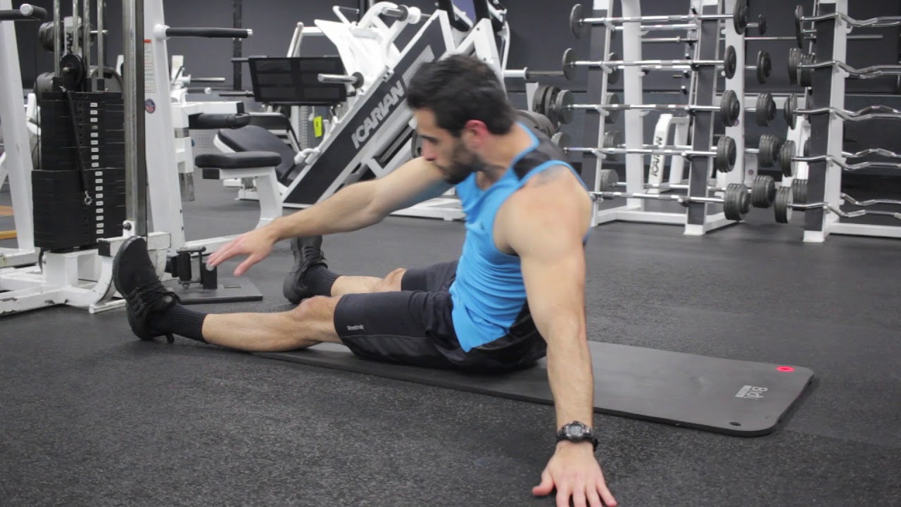 113) Wide Leg Cross Sit-ups [Body Weight] - YouTube