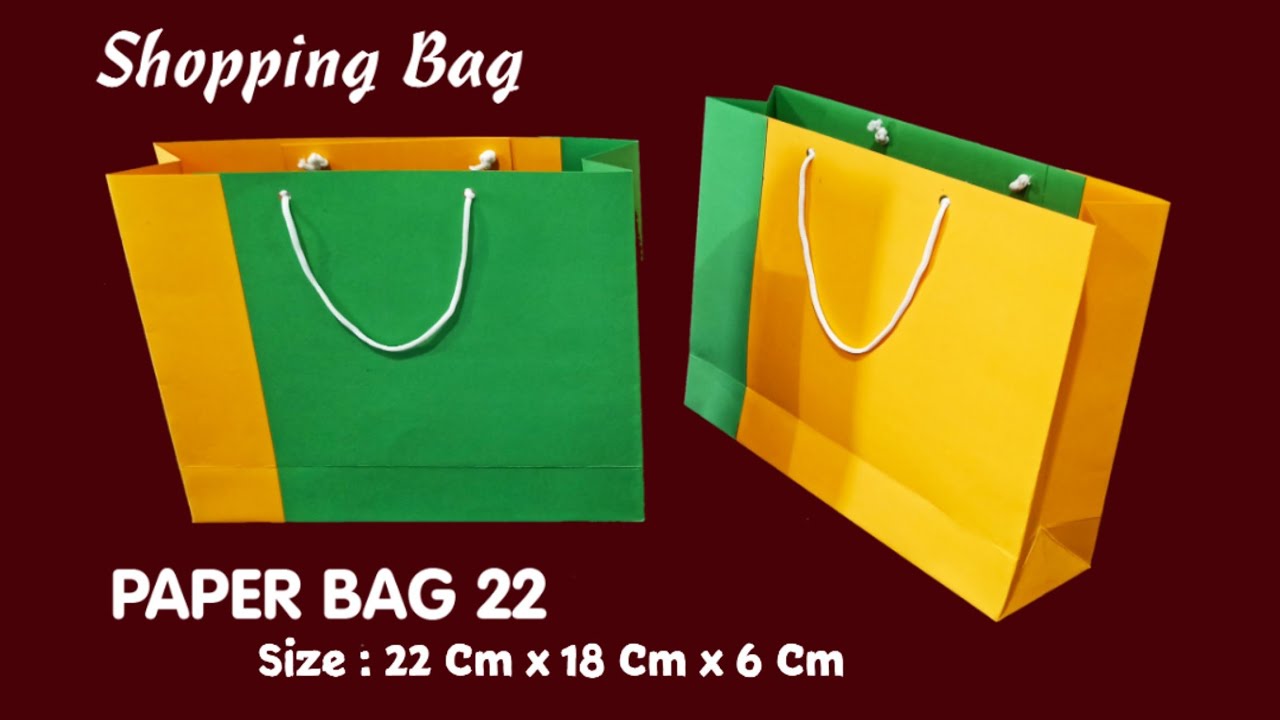 PAPER BAG 22 Besar - Shopping Bag dari kertas karton - Gift Bag ...