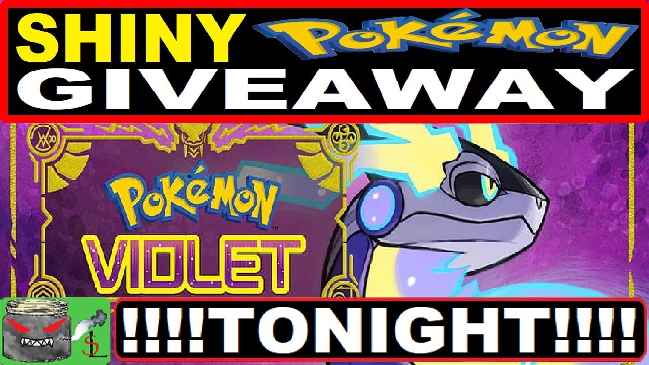 Pokemon Violet Shiny Riolu Giveaway & Play Through 60 FPS LIVE Stream ...
