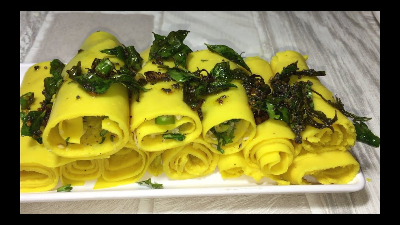 Khandvi Recipe || Gujarati snack || - YouTube
