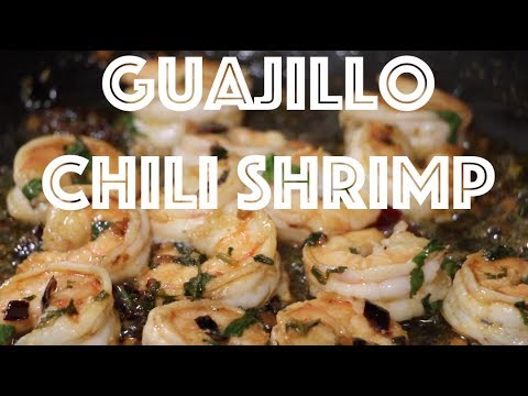 How to make Guajillo chili shrimp Recipe! Amazing recipe! - YouTube