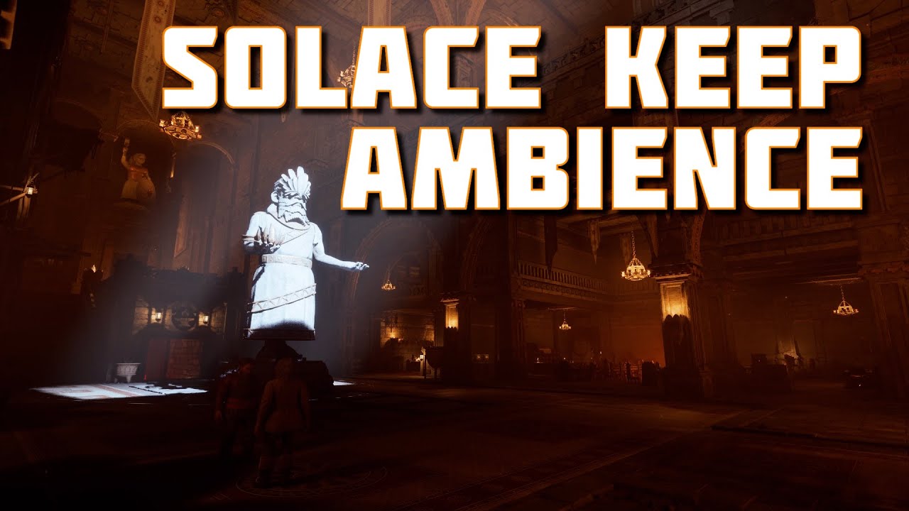 Avowed Ambience - Calm Solace Keep Music & Sound Effects - YouTube