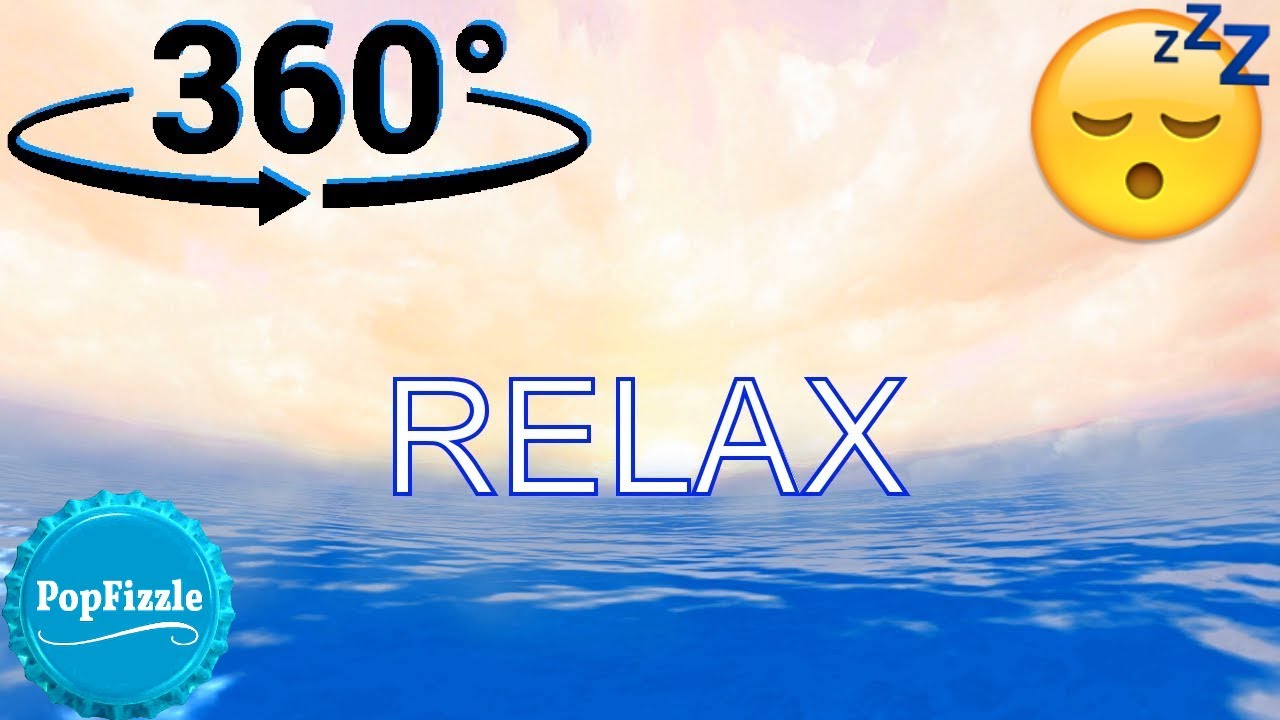 360 Video | VR | Relaxing Waves With Music (ASMR) #360video - YouTube
