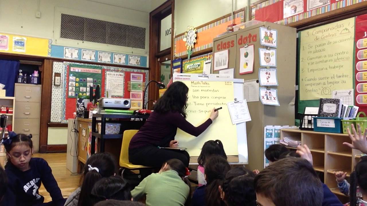 Math Talks (2nd Grade Bilingual) - YouTube