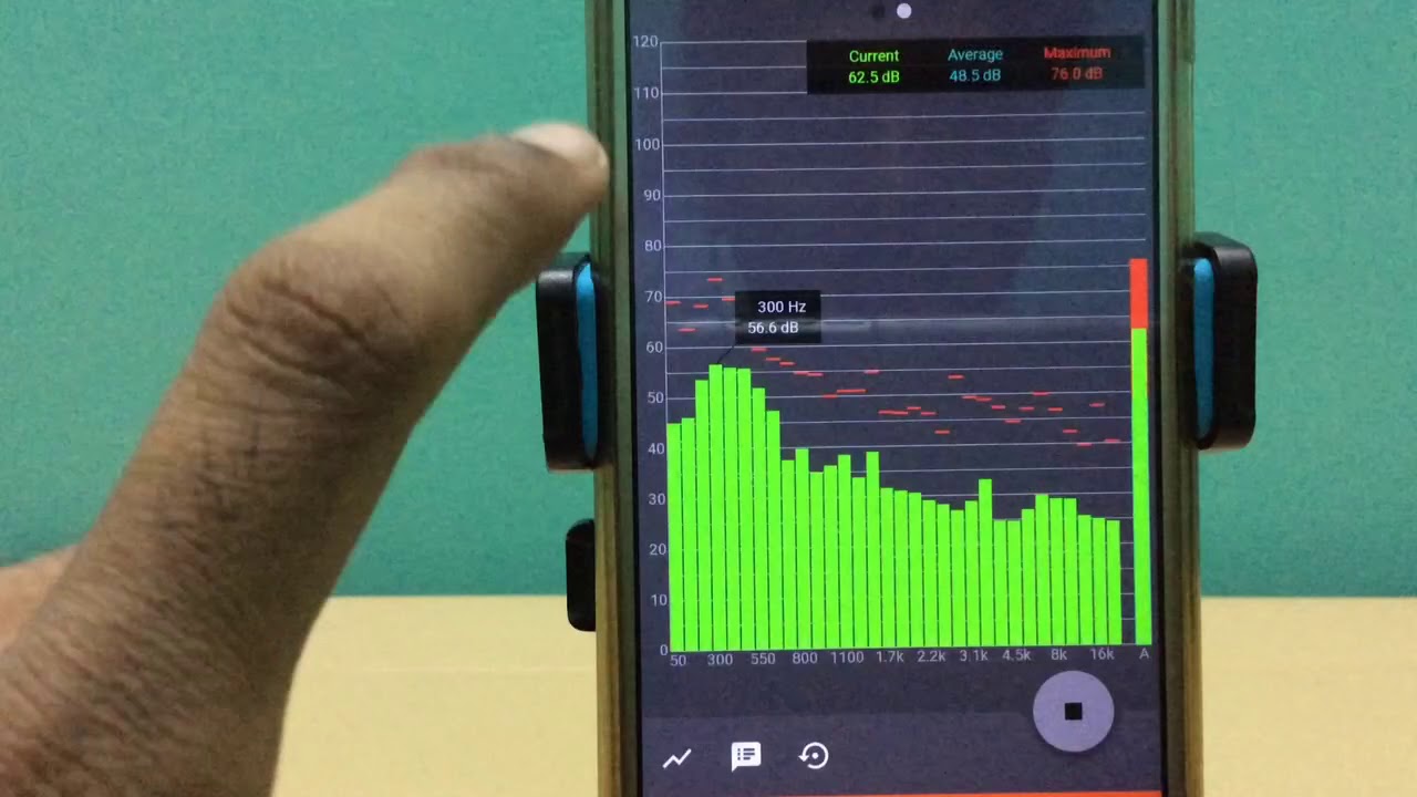 Sound frequency of a human voice - YouTube