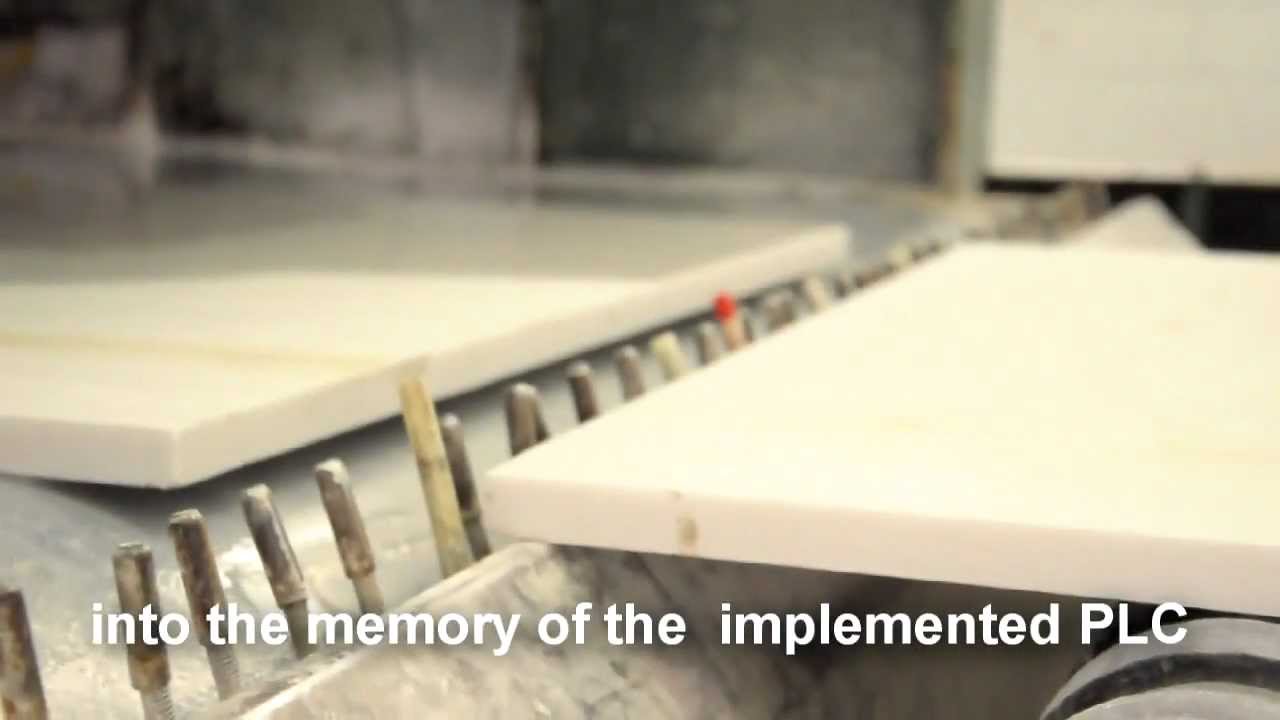 Marble polishing machine (automated by FIDKO) - YouTube