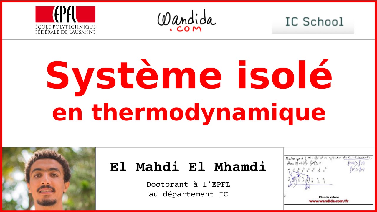 Système Fermé Thermodynamique
