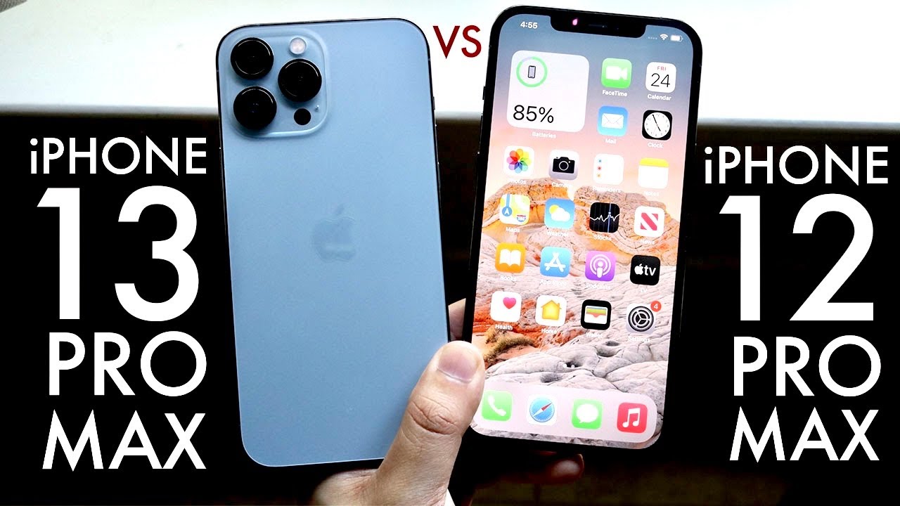 iPhone 13 Pro Max Vs iPhone 12 Pro Max! (Comparison) (Review) - YouTube
