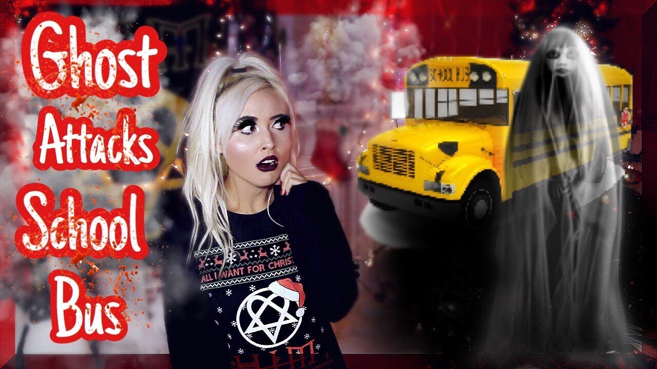 GHOST ATTACKS A SCHOOL BUS!! TRUE SCARY STORY! - YouTube