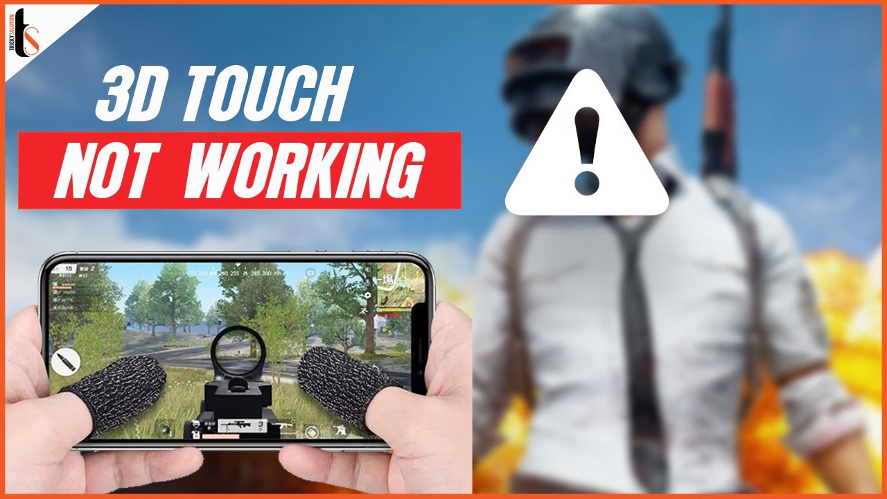 3D Touch Not Working in PUBG Mobile (iPhone) ।। PUBG 3d Touch Fix - YouTube