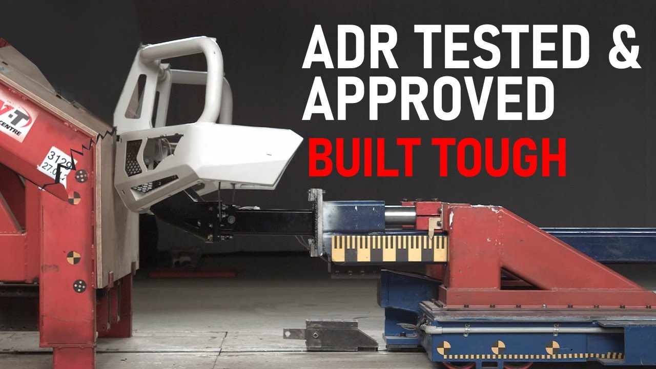 MCC 4x4 Bull Bars Tested & Fully Approved, Built For Tough Terrain ...