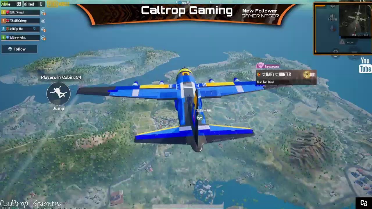 Pubgm Live CALTROP | Rush LIKE DYNAMO GAMING | RON GAMING | CARRY ...