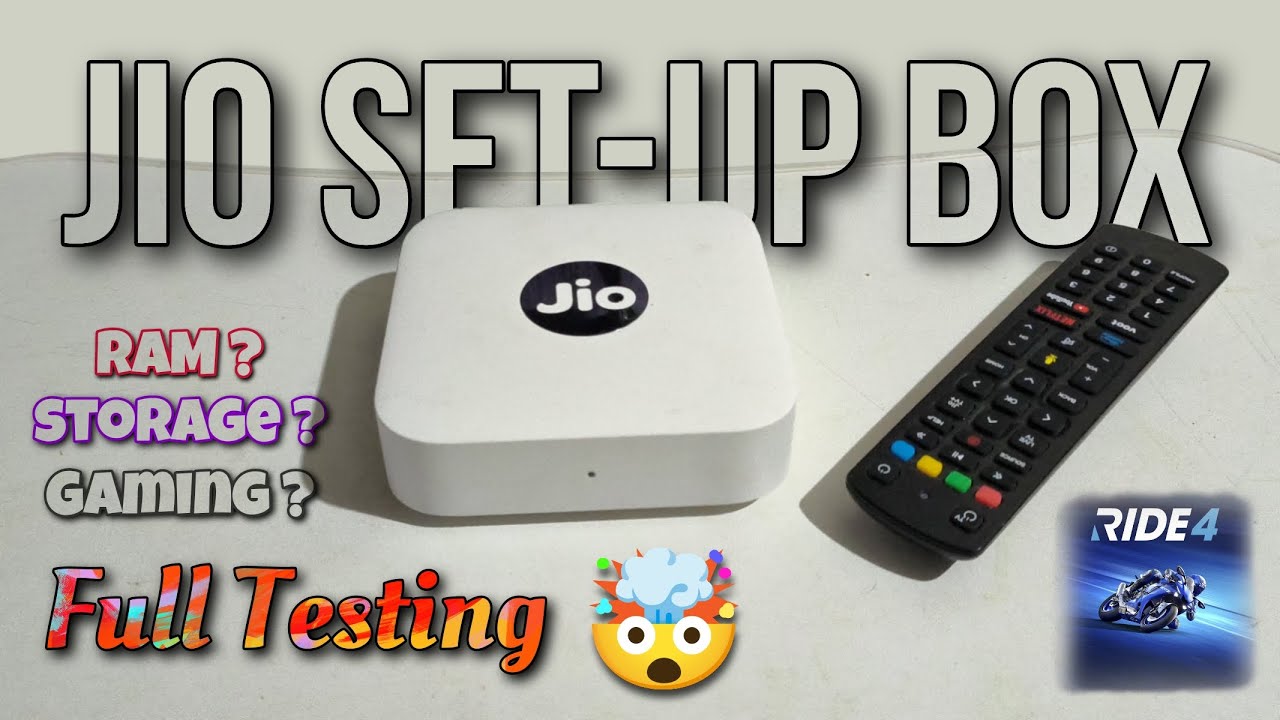 Best Set Up Box | Jio STB Full Testing | With Cloud Gaming🔥 - YouTube
