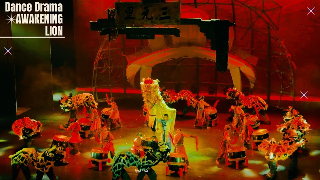 DANCE DRAMA AWAKENING LION || GUANGZHOU SONG AND DANCE THEATRE ...