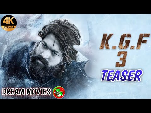 KGF CHEPTER 3 OFFICIAL TEASER AND TRAILER / DREAM MOVIES ROCKING STAR YASH AND SHRINDI SHETTY