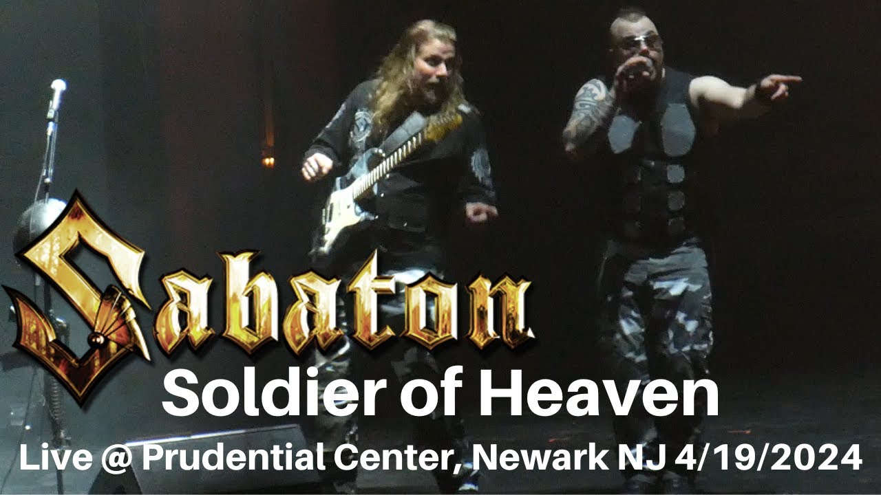 Sabaton - Soldier of Heaven LIVE @ Prudential Center Newark NJ 4/19 ...