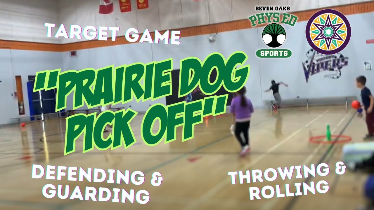 “Prairie Dog Pick Off” is a Phys. Ed. Target Game Activity for Throwing ...