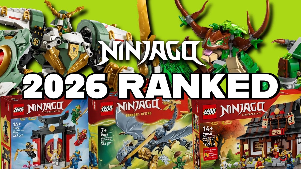 Ranking EVERY LEGO Ninjago 2026 Set! - YouTube