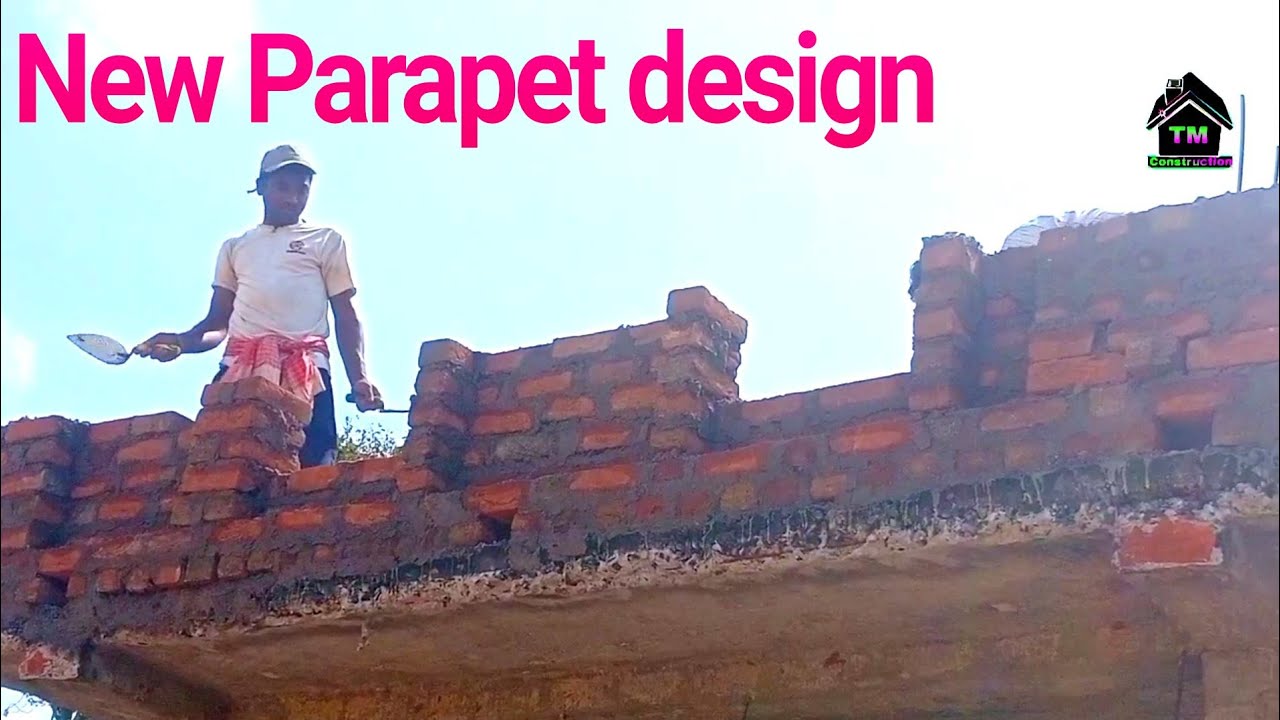 New Parapet Design Brick Work 🧱 - YouTube