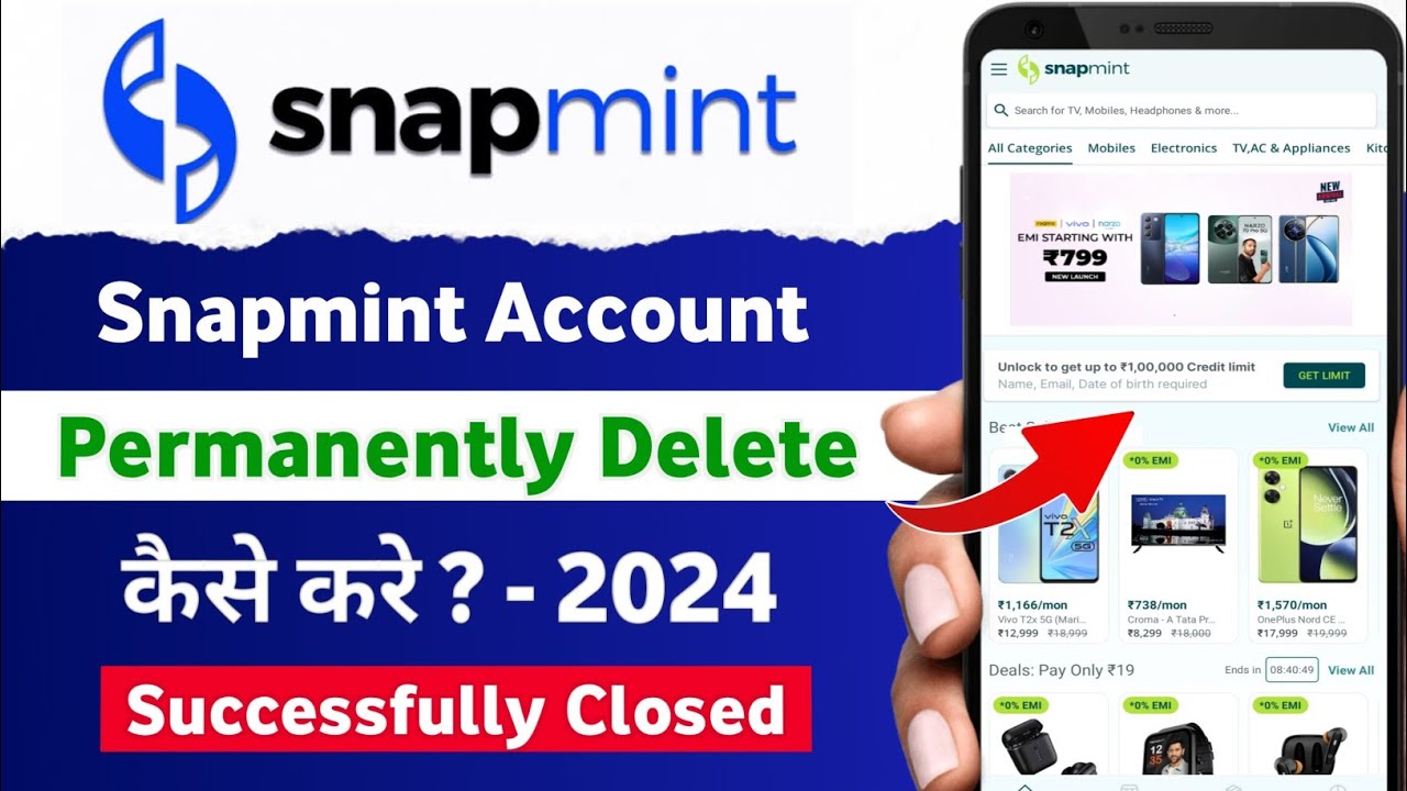 Snapmint Account Delete Kaise Kare | Snapmint Account Close Kaise Kare ...