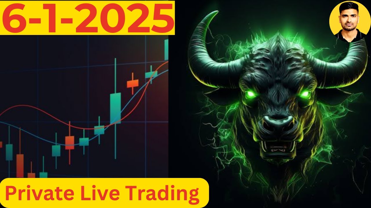 LIVE TRADING NIFTY | 6-1-2025 - YouTube