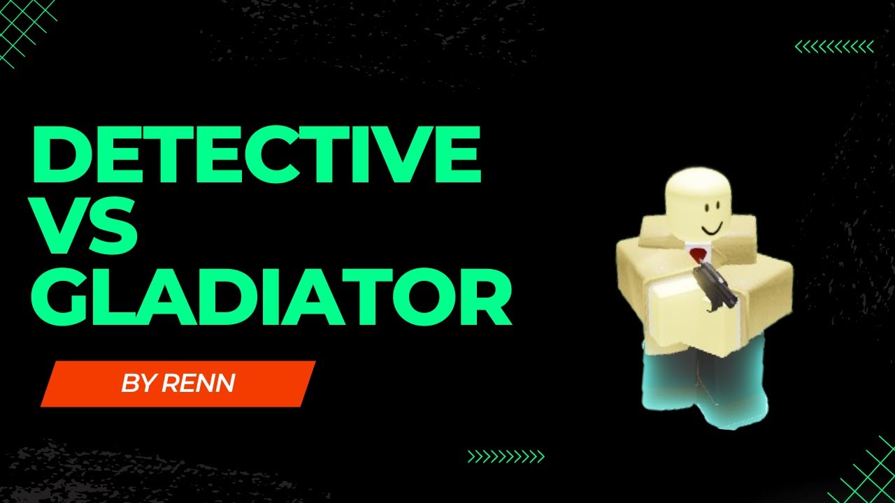 gladiator vs detective (base tower defense) roblox - YouTube