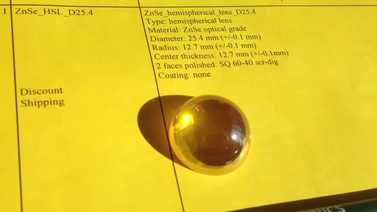 Solid Immersion Lens - sales@dmphotonics.com - YouTube