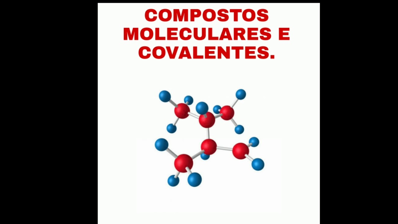 COMPOSTOS MOLECULARES E COVALENTES - Trabalho de Ciências - YouTube
