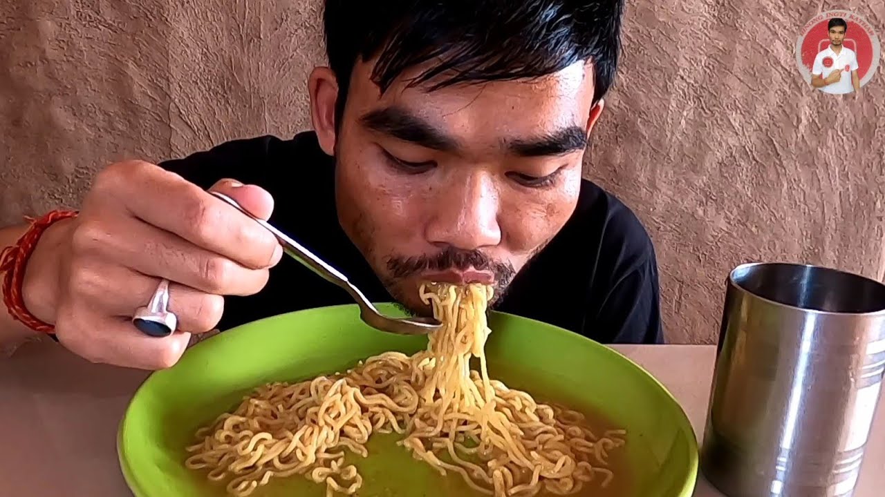Maggi Eating Challenge || Maggi Noodles with vegetables || How to make ...