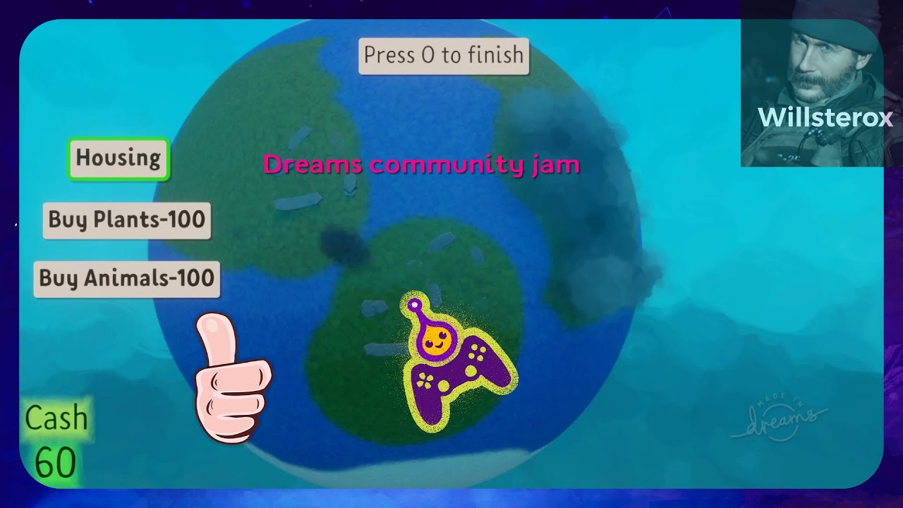 Dreams Making a world building game - YouTube