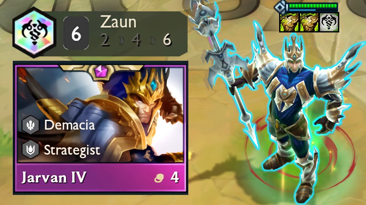 JARVAN 6 ZAUN ÔM BOM CẢM TỬ | 1R= DỌN MAP | DTCL MÙA 9 - YouTube