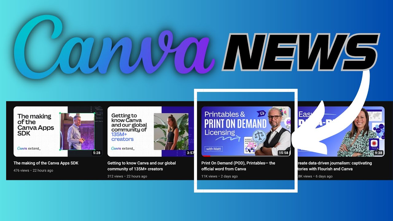 Canva Releases New Information About Usage - YouTube